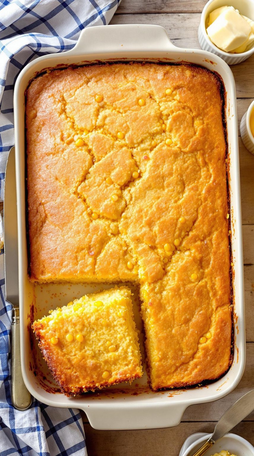 Grandma's Secret Moist Cornbread Recipe - All Good Recipes