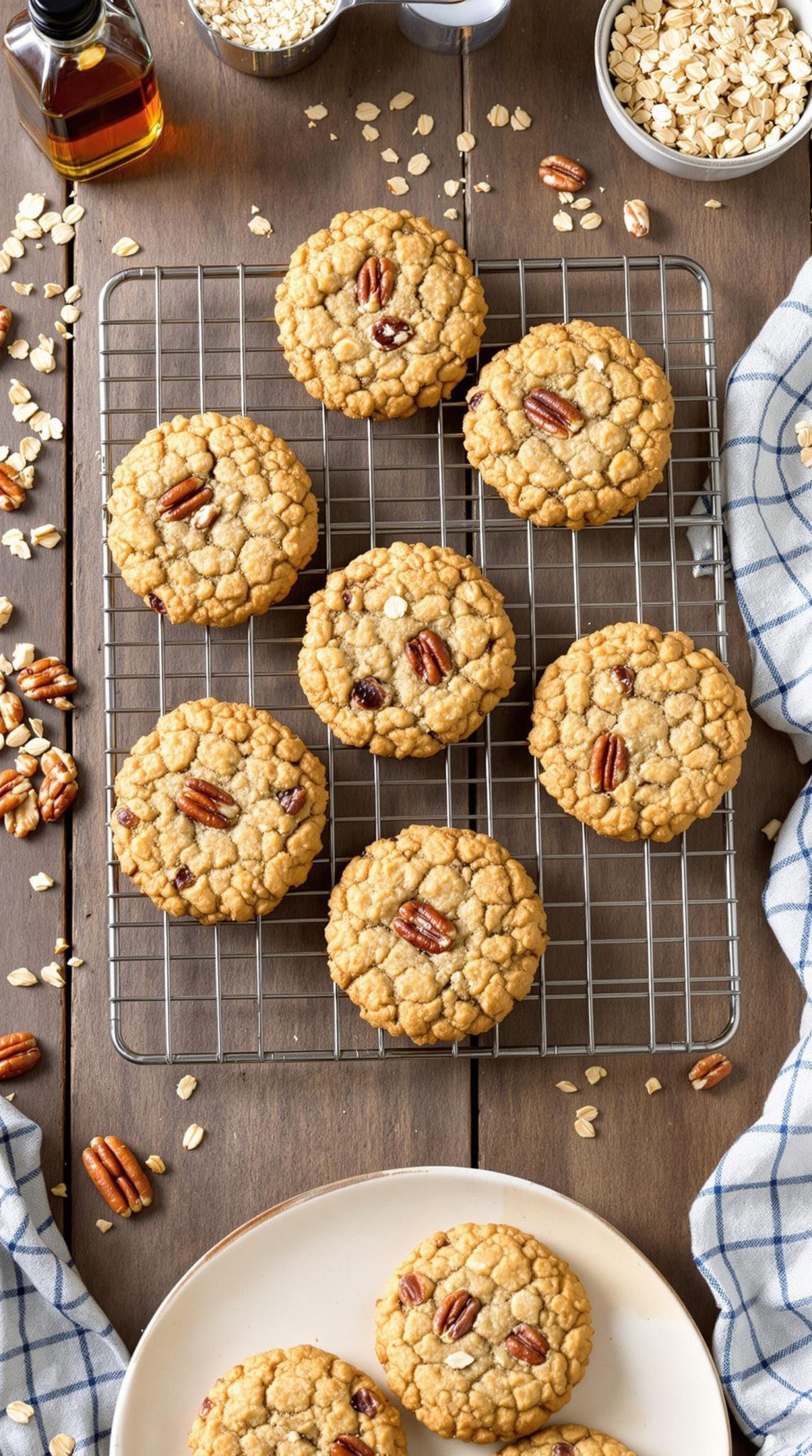 Grandma's Buttery No-Raisin Oatmeal Cookie Recipe - All Good Recipes