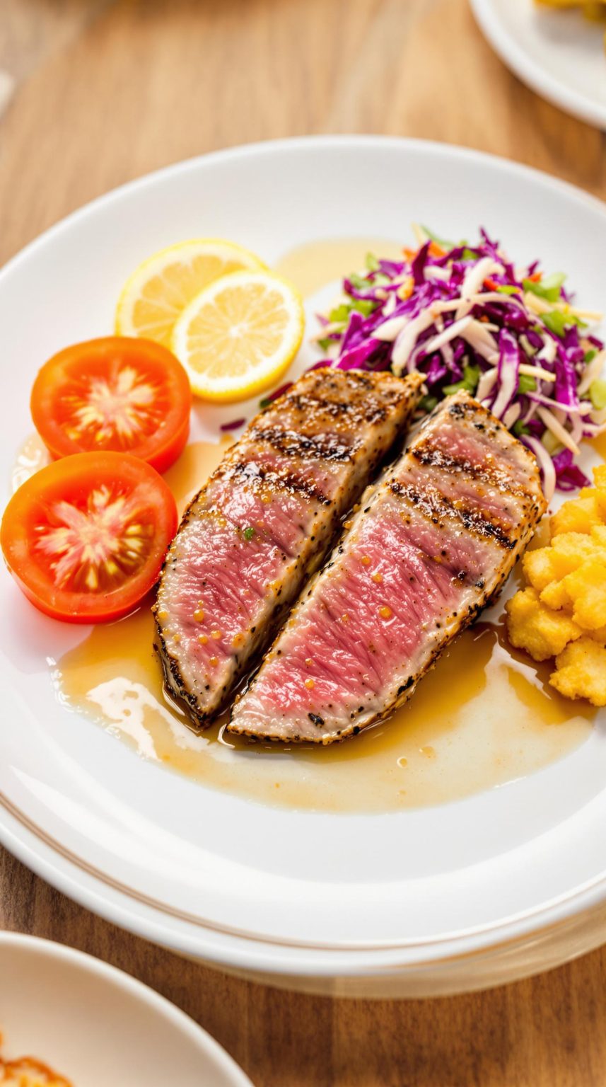 Perfect Pan-Seared Tuna Steak Recipe - All Good Recipes