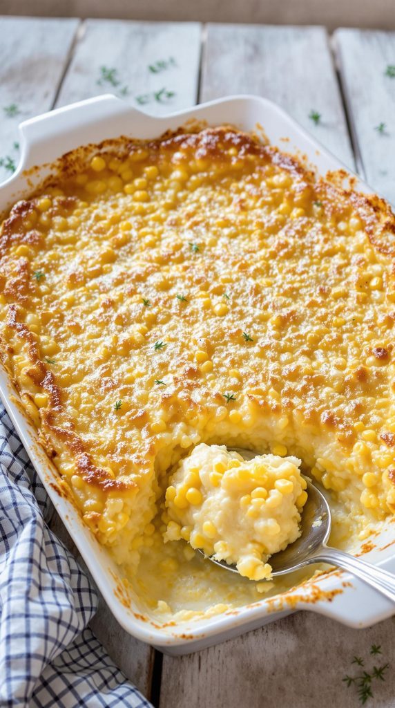 Grandma-Style Jiffy Corn Casserole Recipe - 5 Simple Ingredients - All Good Recipes